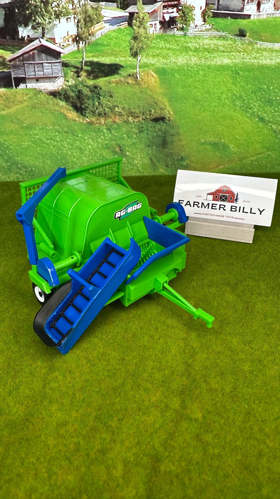 Agbag T7170 Forage Bagger 1/64 Scale Model Toy(please Read the ...
