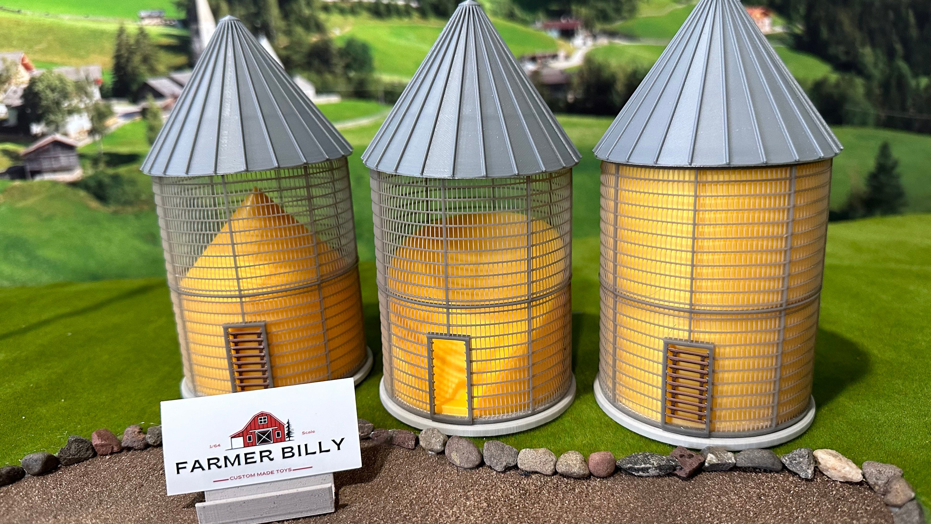 Corn Crib Model Toy: 1/64 Scale Farm Display(please Read Description ...