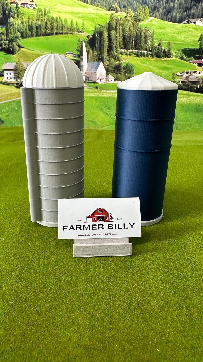 Silo Maze Either a Harvestore or Concrete Silo Scale Model - Etsy