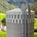 20 Ft Diameter Concrete Stave Bottom Unload Silo 1/64 Scale Model Toy ...