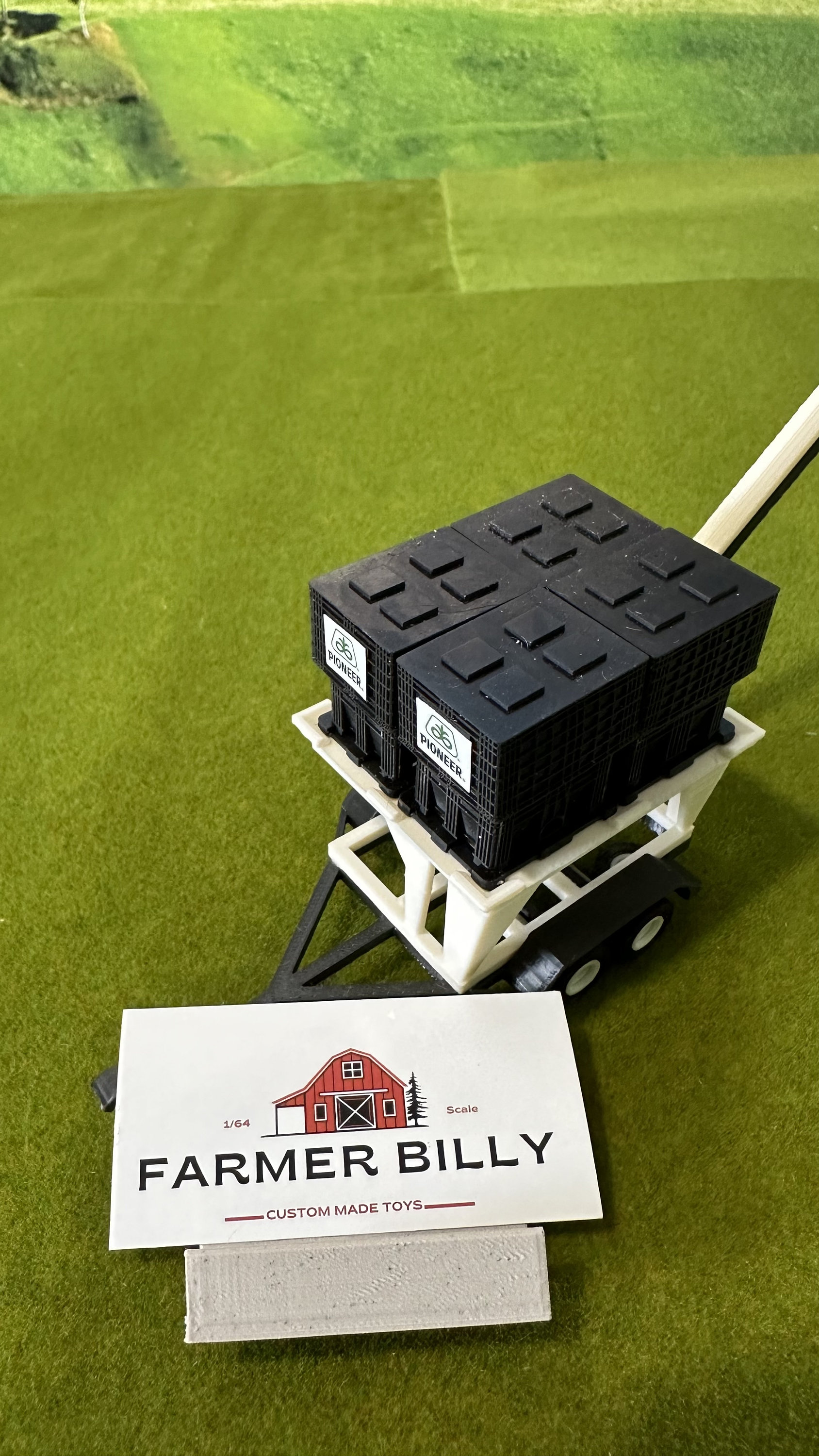 Meridian 4 Seed Tote Trailer 1/64 Scale Model - Etsy