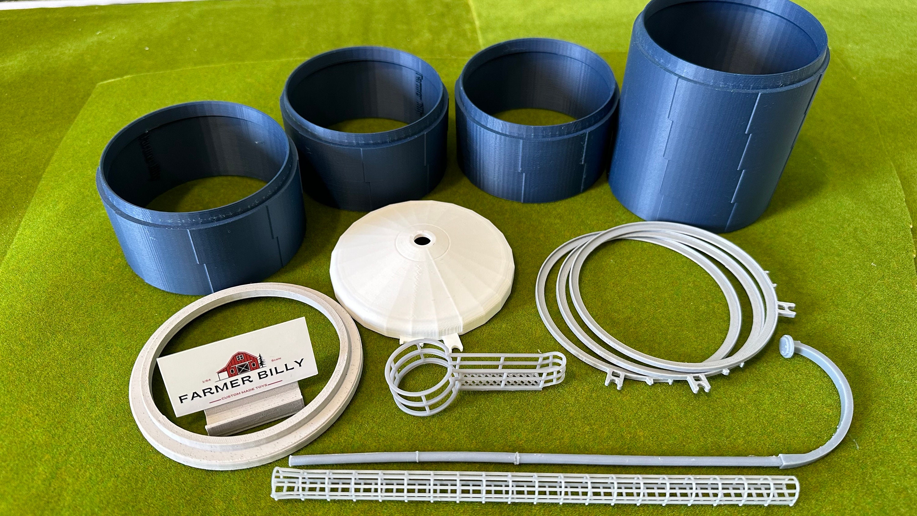 20 Ft Harvestore Silo 1/64 Scale Model Toy - Etsy