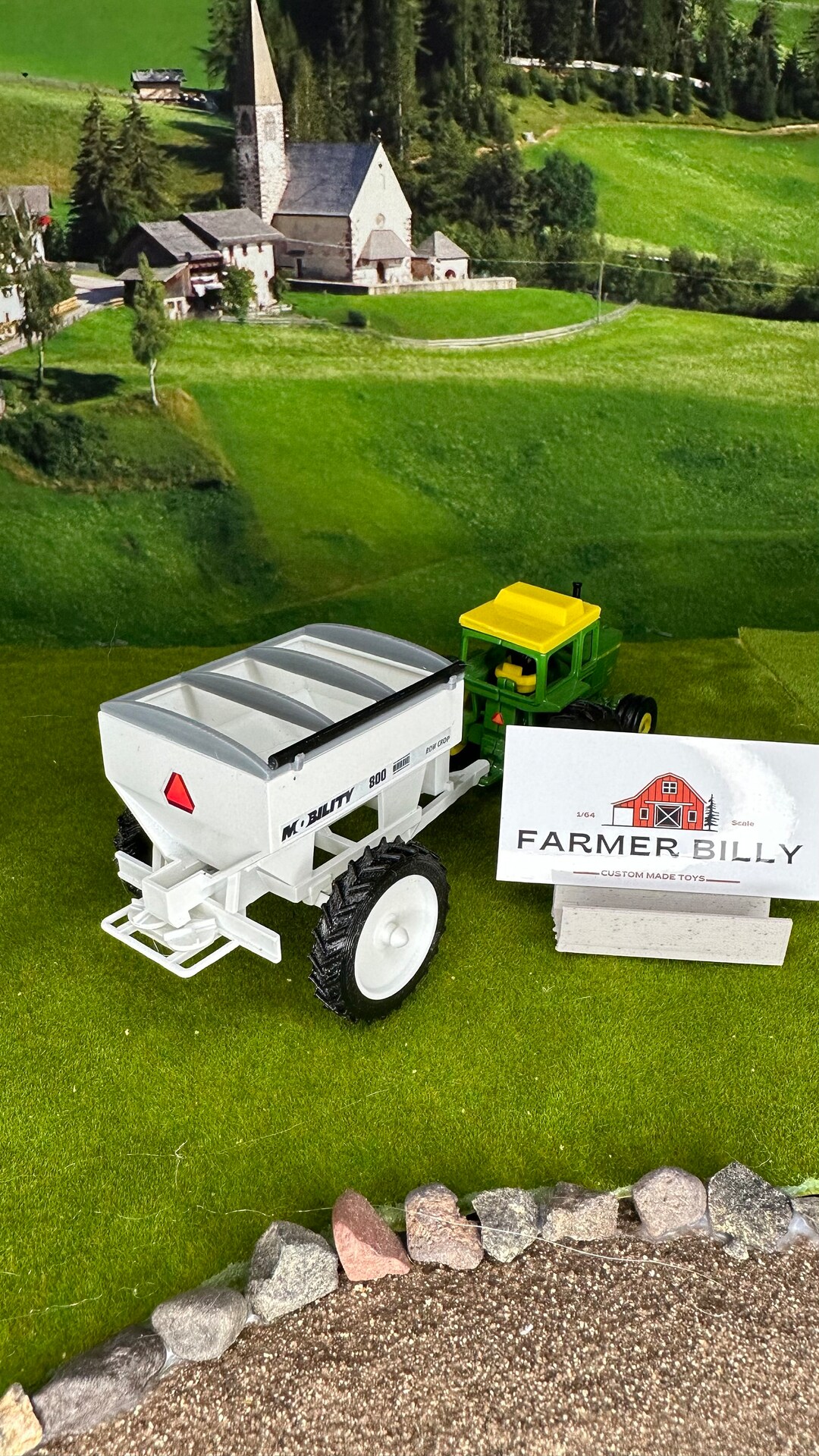 Mobility 800 Row Crop 8 Ton Fertilizer Spreader 1/64 Scale Model Toy - Etsy