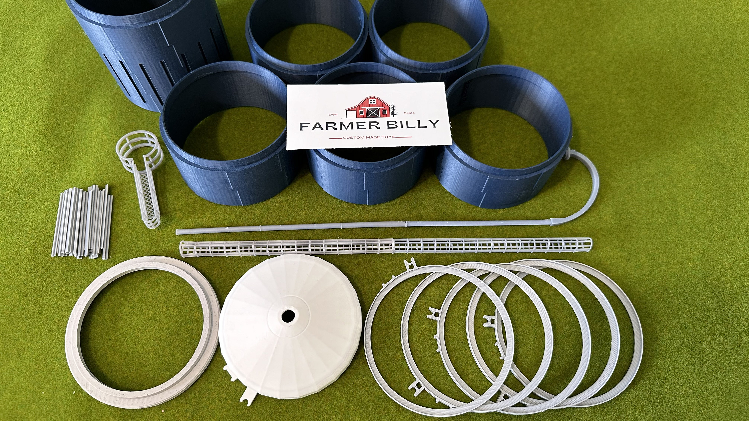 20 Ft Harvestore Silo 1/64 Scale Model Toy - Etsy