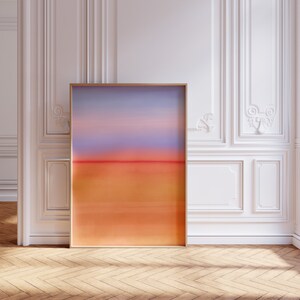 Sunset Original Abstract Art Rothko Style Oil Painting Downloadable ...