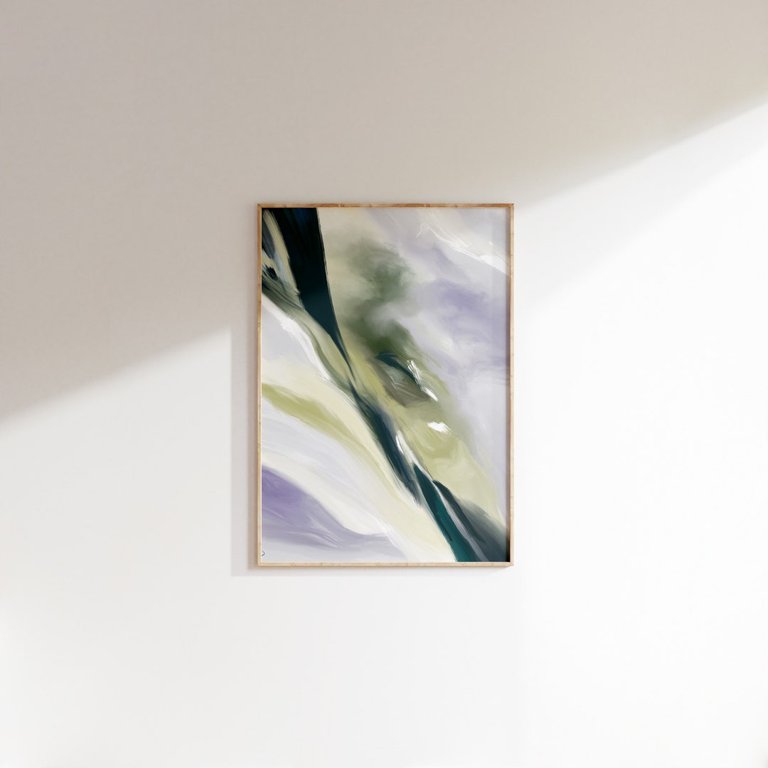 Forgiveness Abstract Oil Painting Digital Print, Downloadable Aesthetic ...