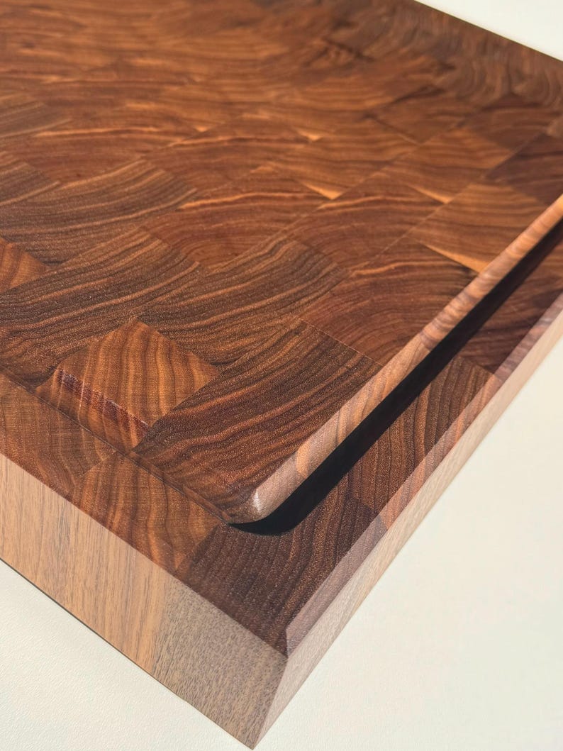 Walnut End-grain Cutting Board - Etsy