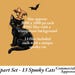 Commercial Use OK Clipart of Cute Spooky Cats | Halloween Cat Clipart ...