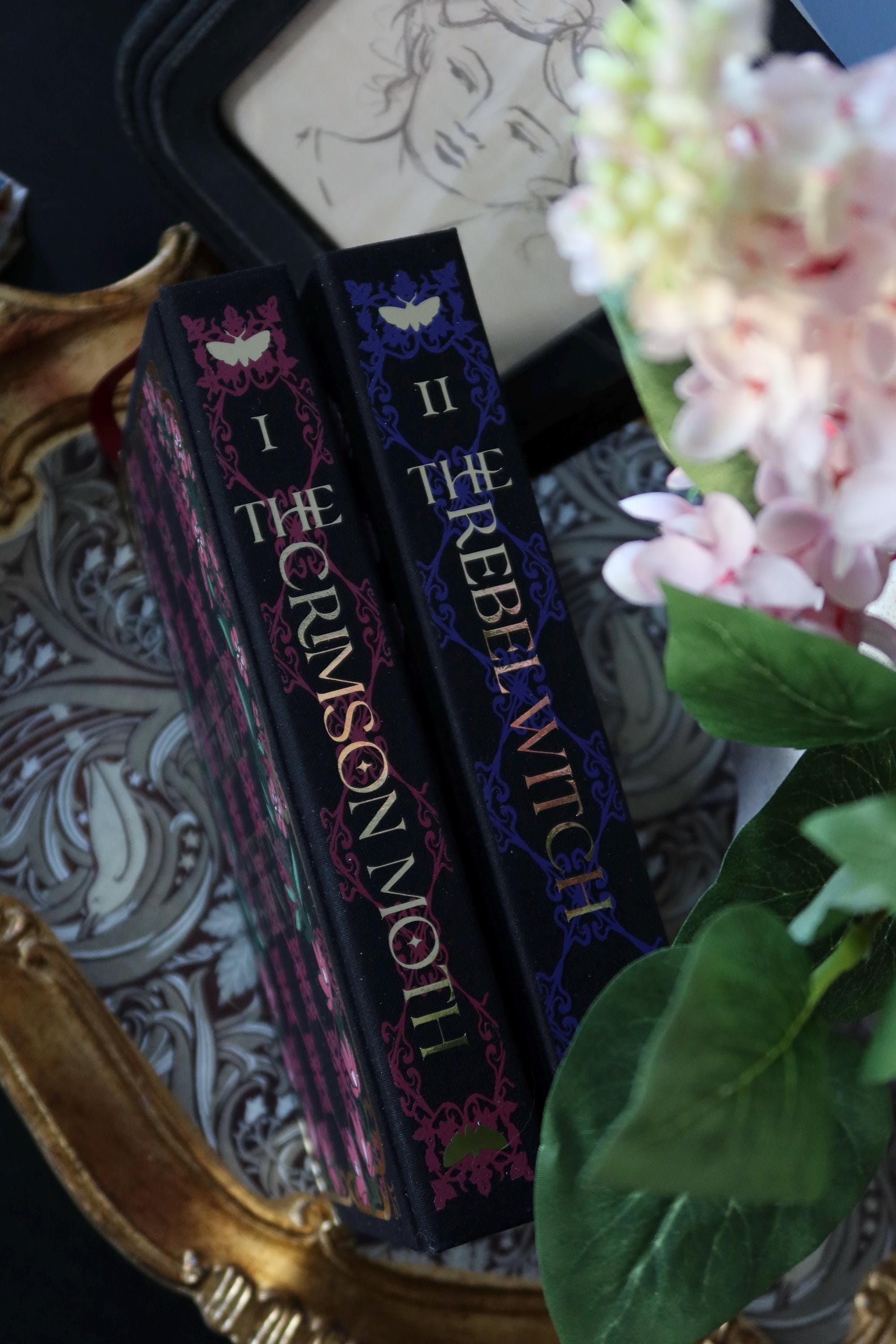 Handmade Rebound Crimson Moth Duology: Vintage Inspired Book Set - Etsy