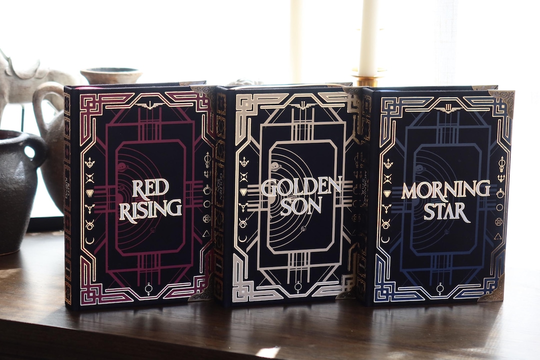 Red Rising Series by Pierce Brown Books 1-3 | Special Rebound Editions ...