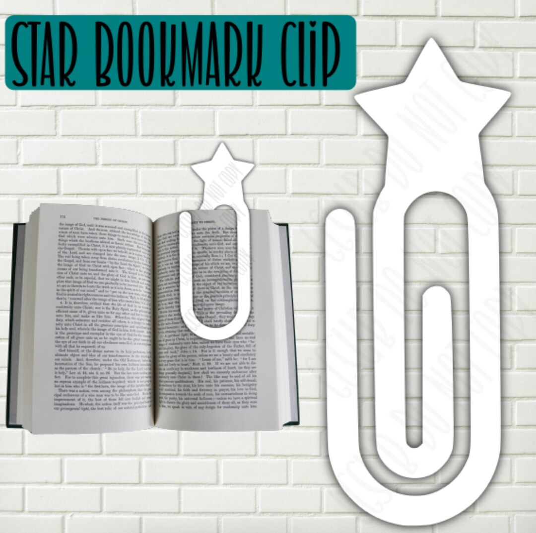 Star Top Bookmark Laser File, Star Paperclip Laser File, Jumbo ...