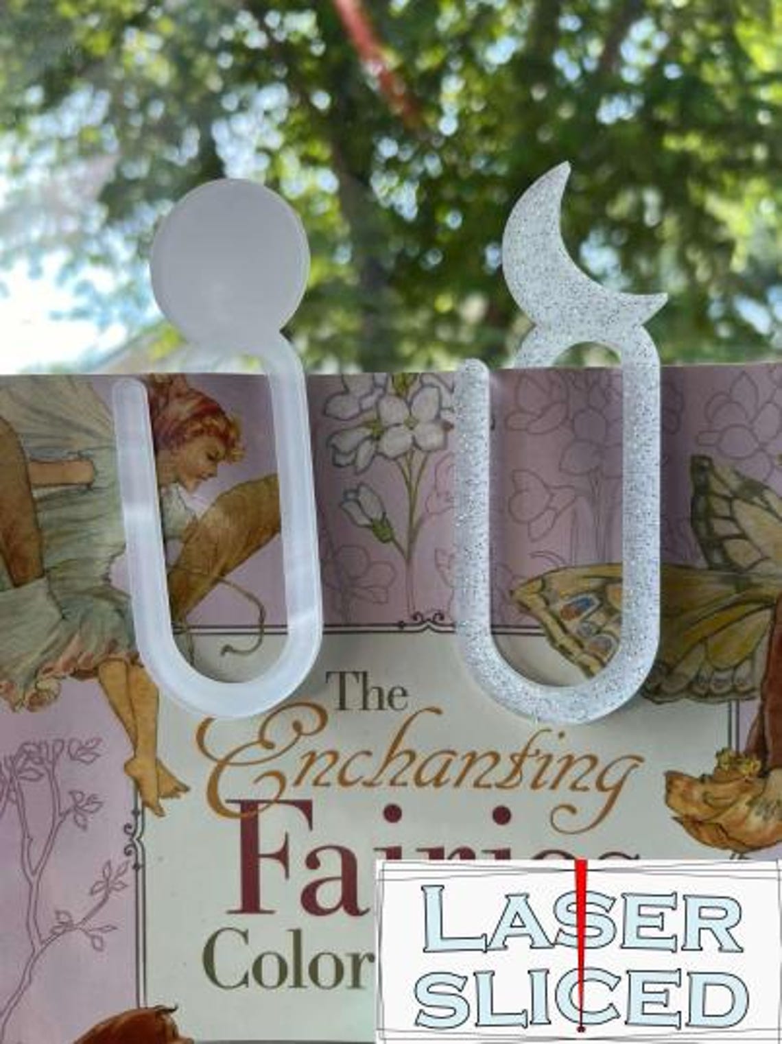 Flower Bookmark Laser File, Flower Paperclip Laser File, Jumbo ...