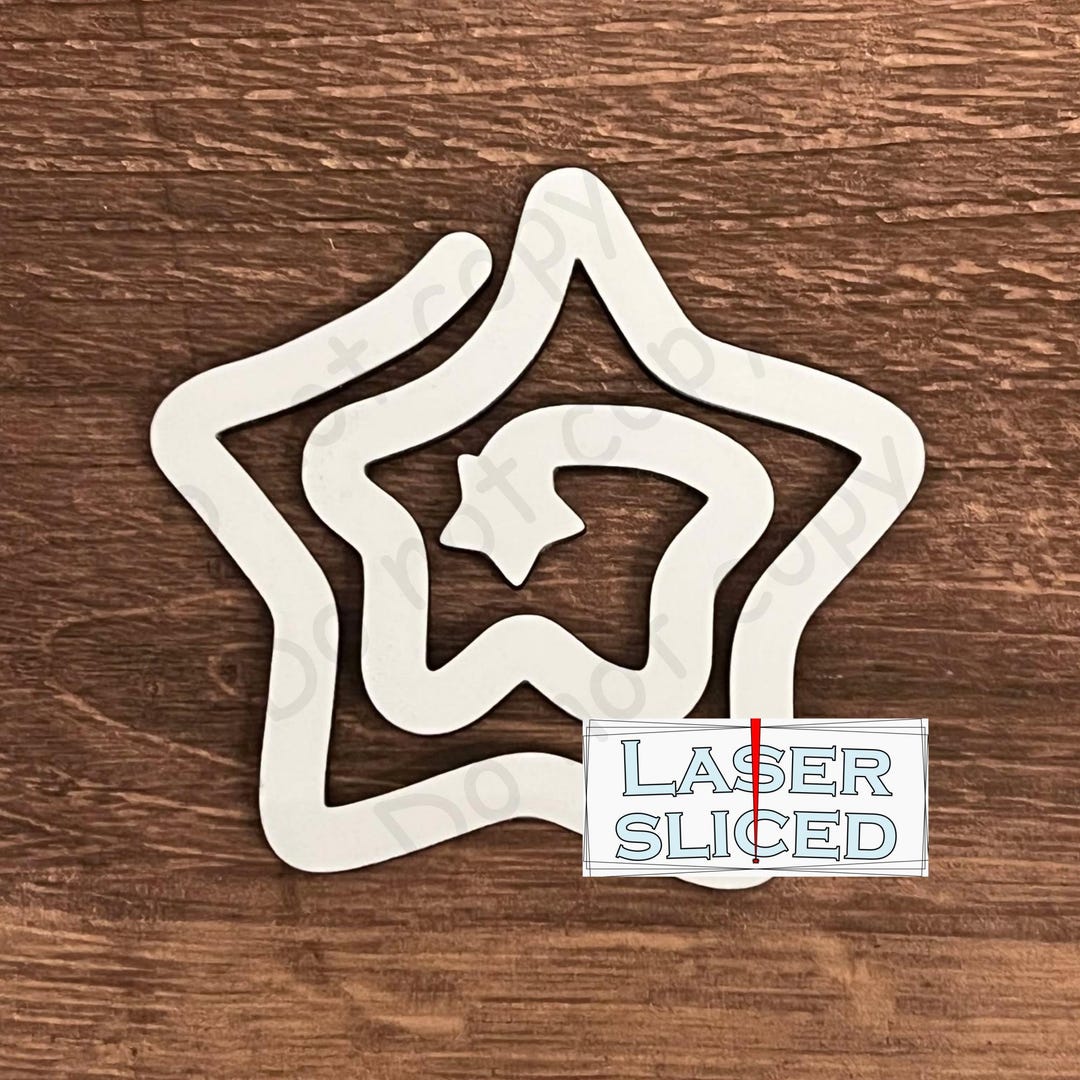 Star Bookmark Laser File, Star Paperclip Laser File, Jumbo Paperclip ...