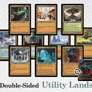 MTG Proxy Dual Lands Commander, EDH, Magic the Gathering, MTG Proxies ...