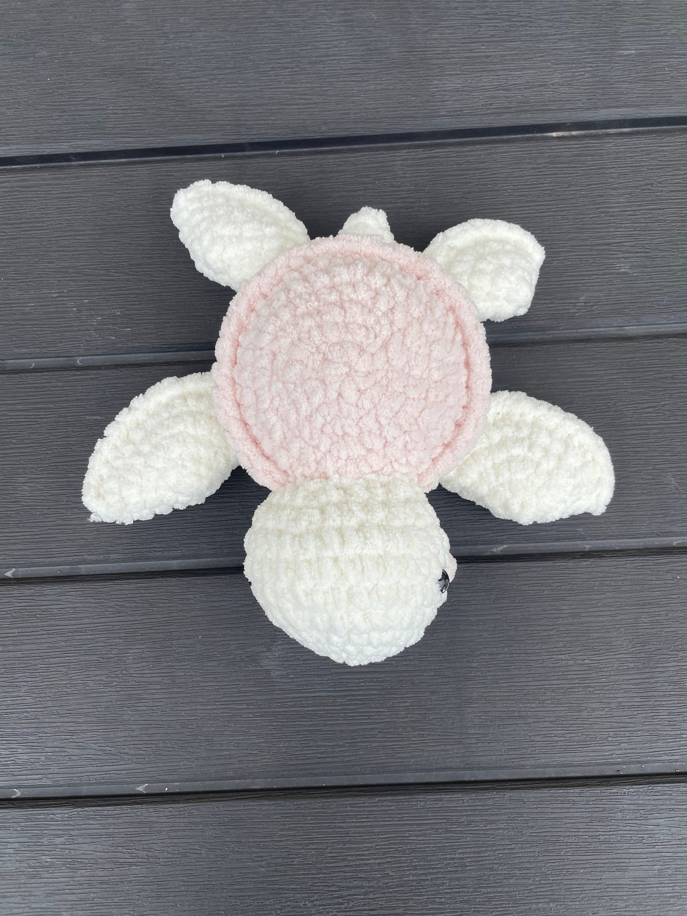Pink Mini Turtle Crochet Plushie | Handmade Turtle Amigurumi - Etsy