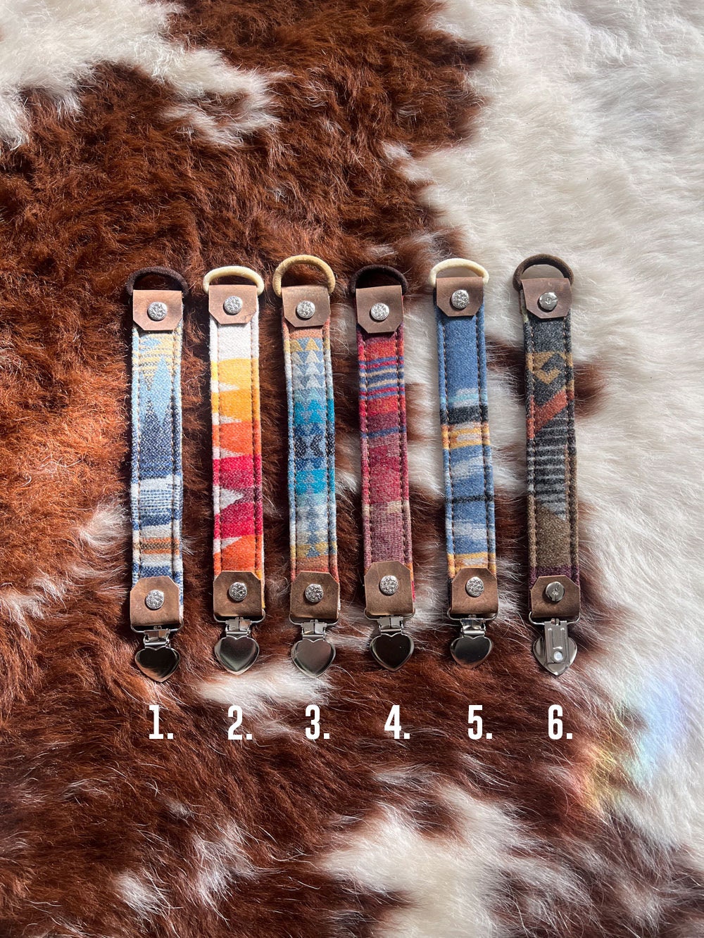 Pendleton Pacifier Clip Cowboy Pacifier Cowgirl Pacifier Western ...