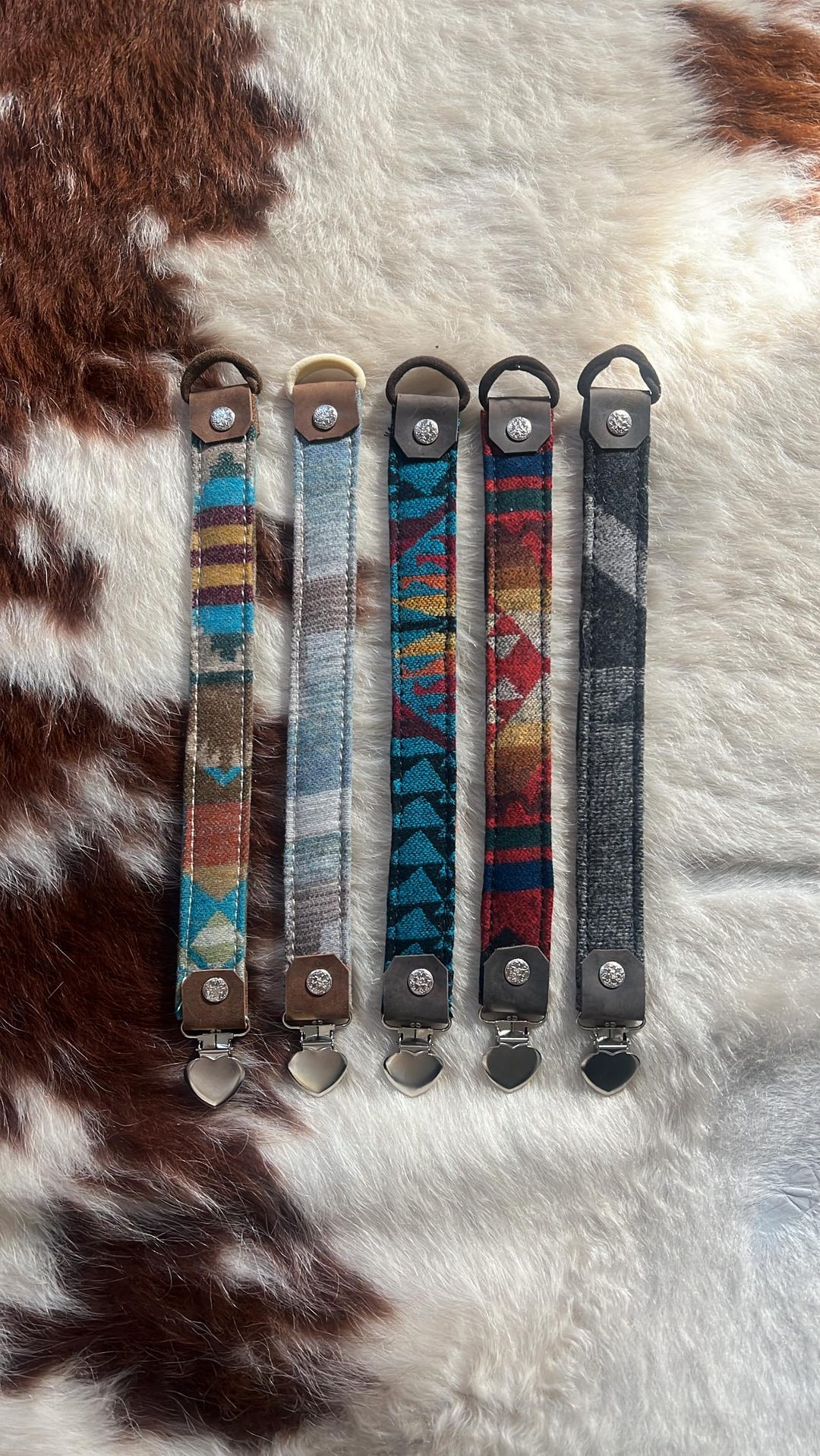Pendleton Pacifier Clip | Cowboy Pacifier | Cowgirl Pacifier | Western ...
