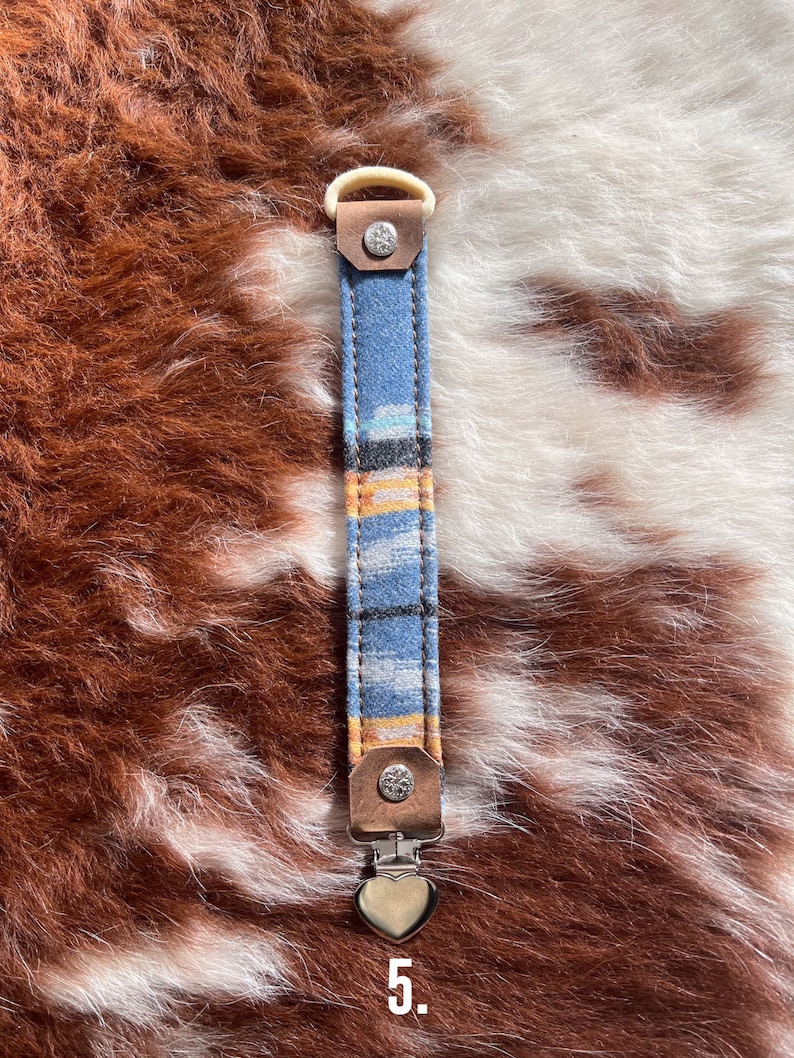 Pendleton Pacifier Clip | Cowboy Pacifier | Cowgirl Pacifier | Western ...