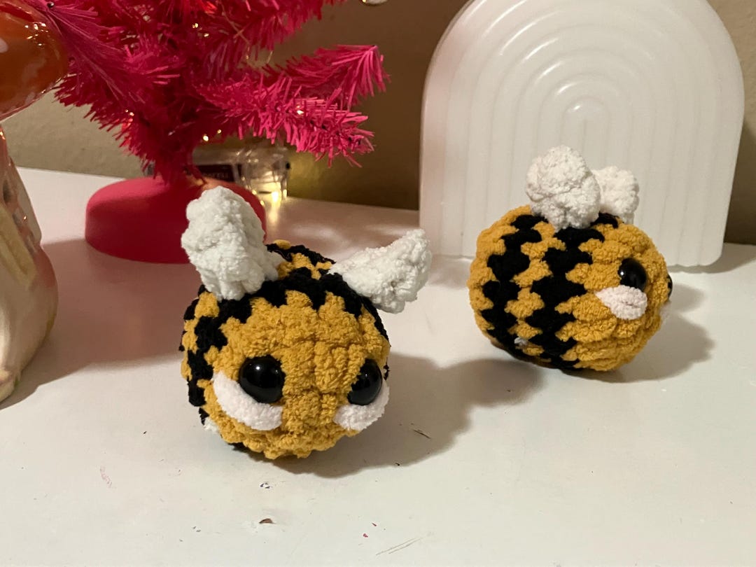 Cute, Fluffy Mini Pocket Bees - Etsy