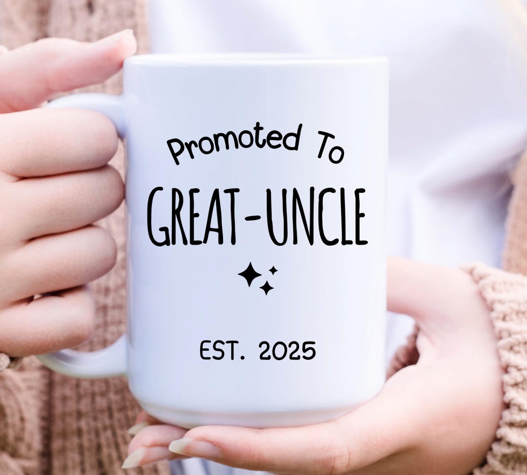 Personalized Uncle Mugs, Great-uncle EST Mug, Custom Name Uncle Mug ...