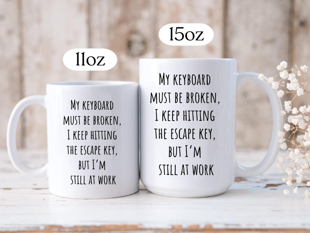 Funny Mugs for Work, Funny Quotes Office Mug, Humor Motivation Coffee ...