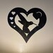 Hummingbird Hearts Wall Art - Etsy