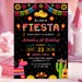 Editable Fiesta Invitation, Fiesta Birthday Invitation, Mexican Theme ...