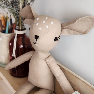 PDF Sewing Pattern for Darla the Deer Stuffed Animal - Etsy