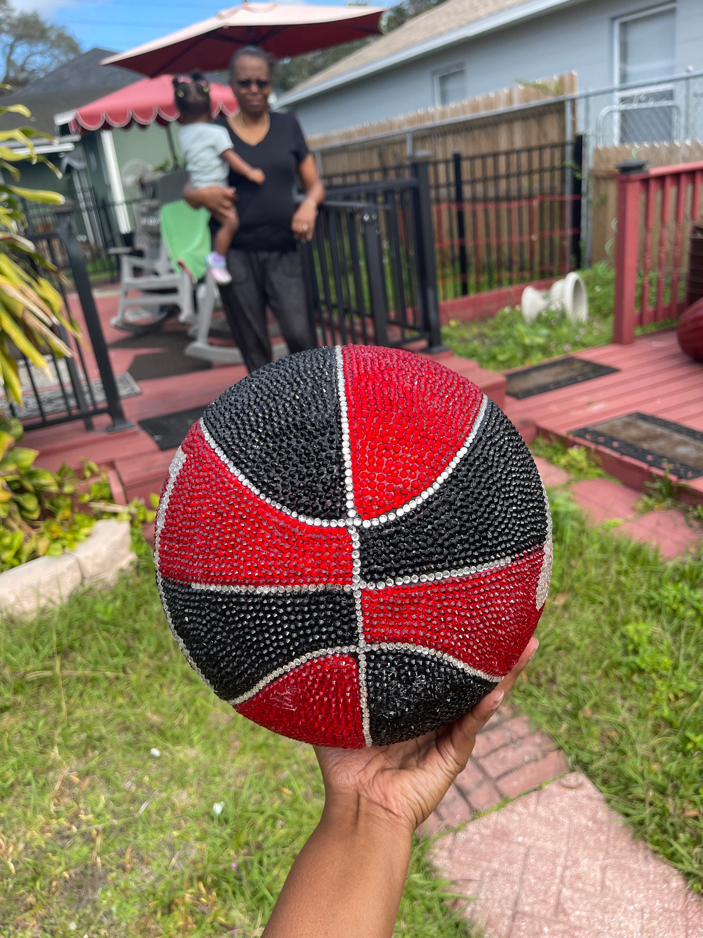 Rhinestone Basketball - Etsy