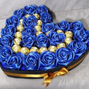Heart Shape Eternal Rose Box /forever Roses/rosas Eternas/flower ...