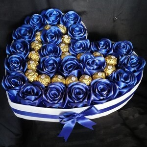 Heart Shape Eternal Rose Box /forever Roses/rosas Eternas/flower ...