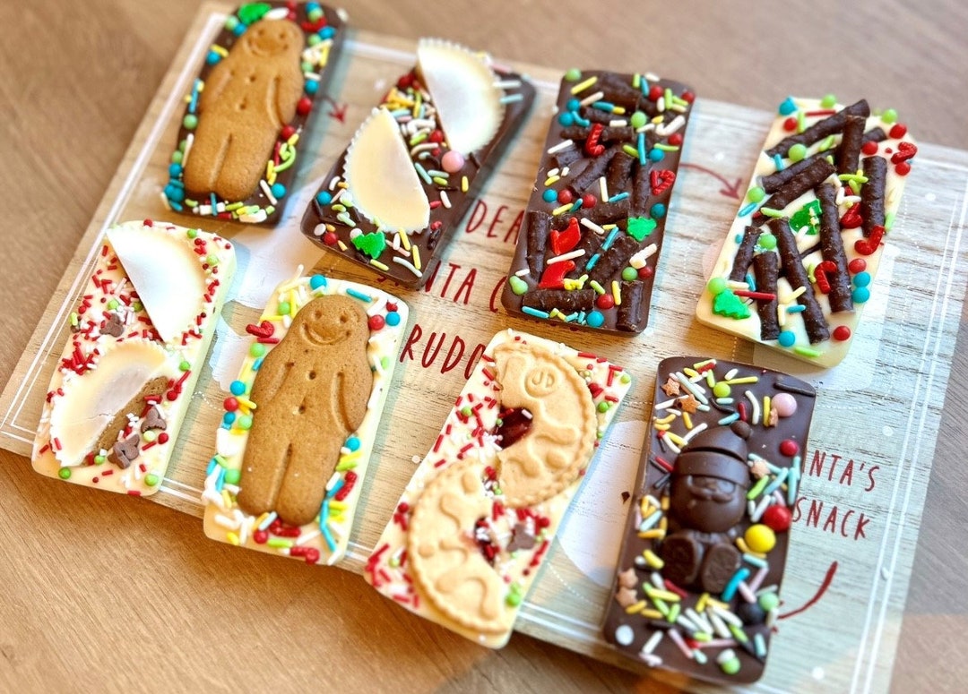 Christmas Handmade Mini Slabs Chocolate - Etsy