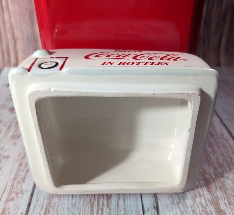Vintage Coca Cola Cookie Jar Gibson Ceramic Soda Vending Machine - Etsy