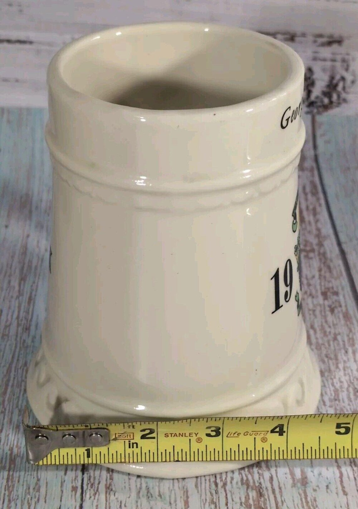 Vintage Georgia Tech Beer Mug 1957 Balfour Ceramic - Etsy