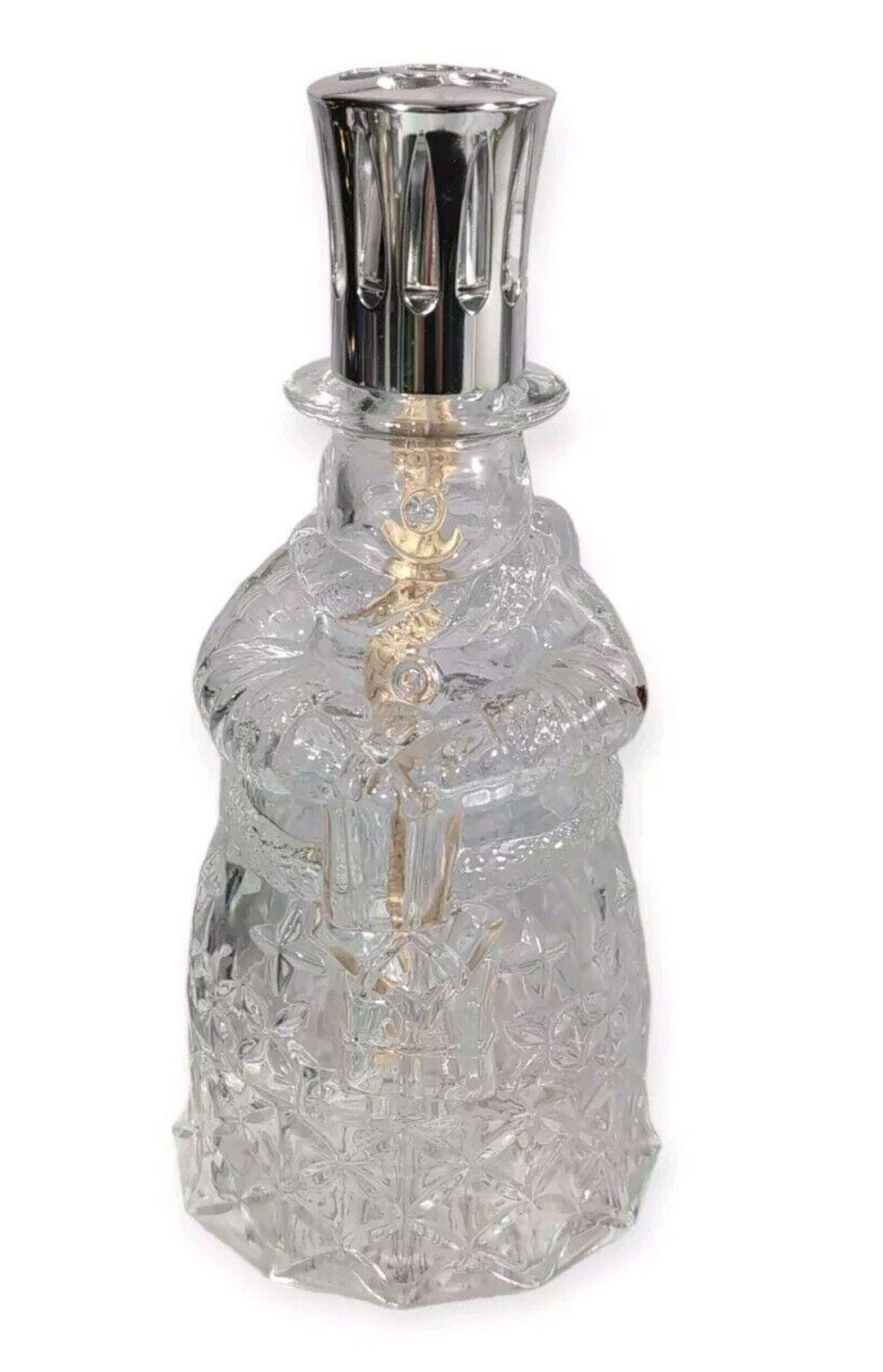 Vintage Scentler Crystal Oil Diffuser Lamp Snowman 2004 9.5" X 4' X 4 ...