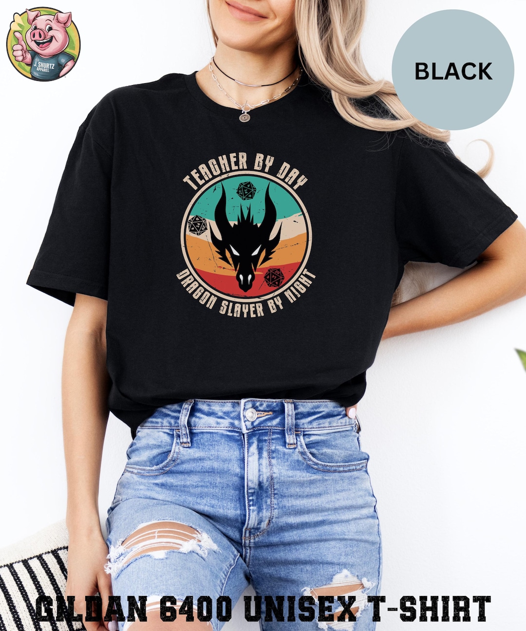 Teacher D&D Shirt, Dungeons and Dragons Apparel, Gifts for RPG Teacher ...