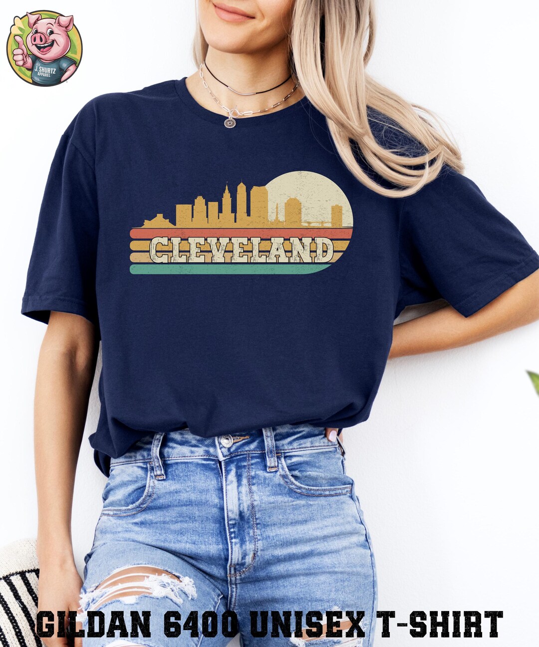 Cleveland Ohio Shirt, Cleveland Skyline Shirt, Cleveland Sweatshirt for ...