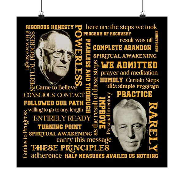 Recovery Posters - Etsy