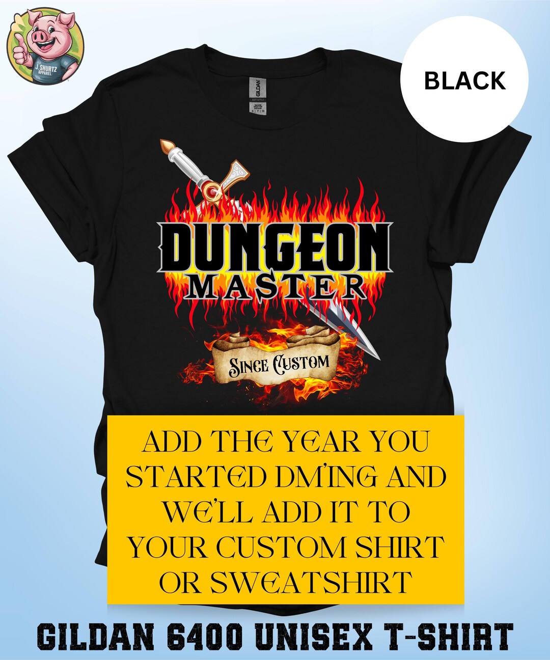 Custom Dungeon Master Shirt, Dungeons and Dragons Shirts, D&D Apparel ...