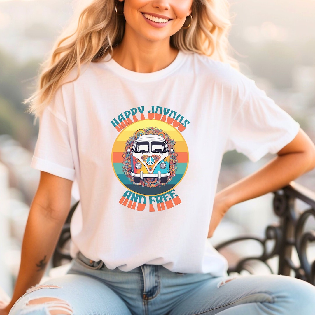 Retro Bus 60's Style T-shirt, Recovery Shirts, Sobriety Gift ...