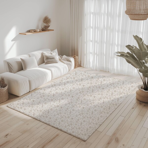 Shabby Chic Rug - Etsy