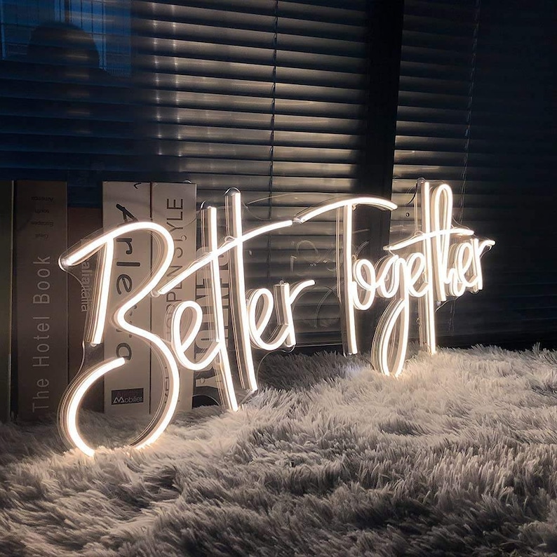 Custom Neon LED Signs for Home Decor, Weddings, Events - Personalized ...