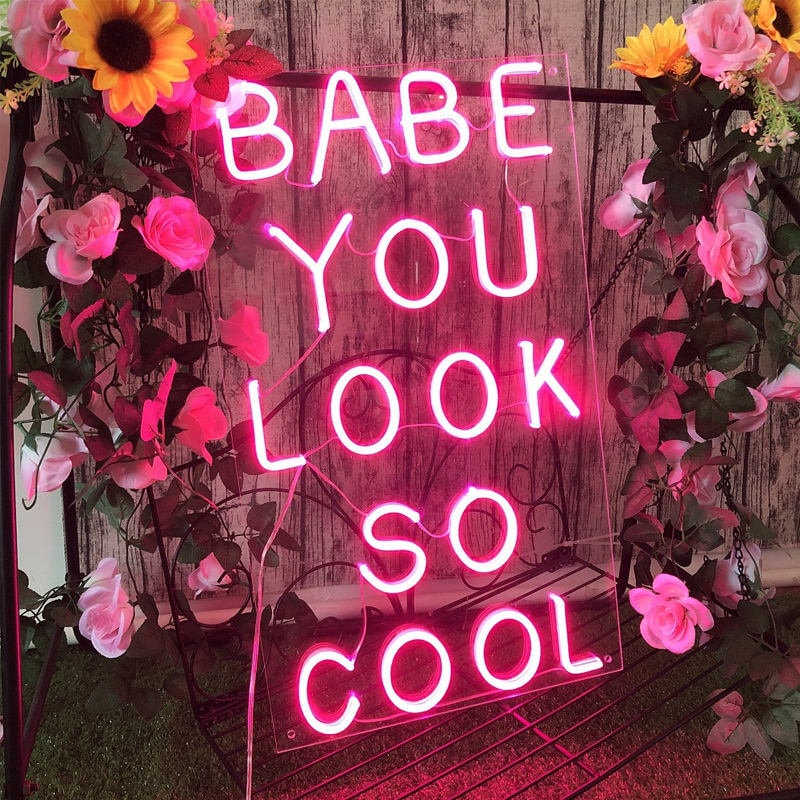 Custom Neon LED Signs for Home Decor, Weddings, Events Personalized ...