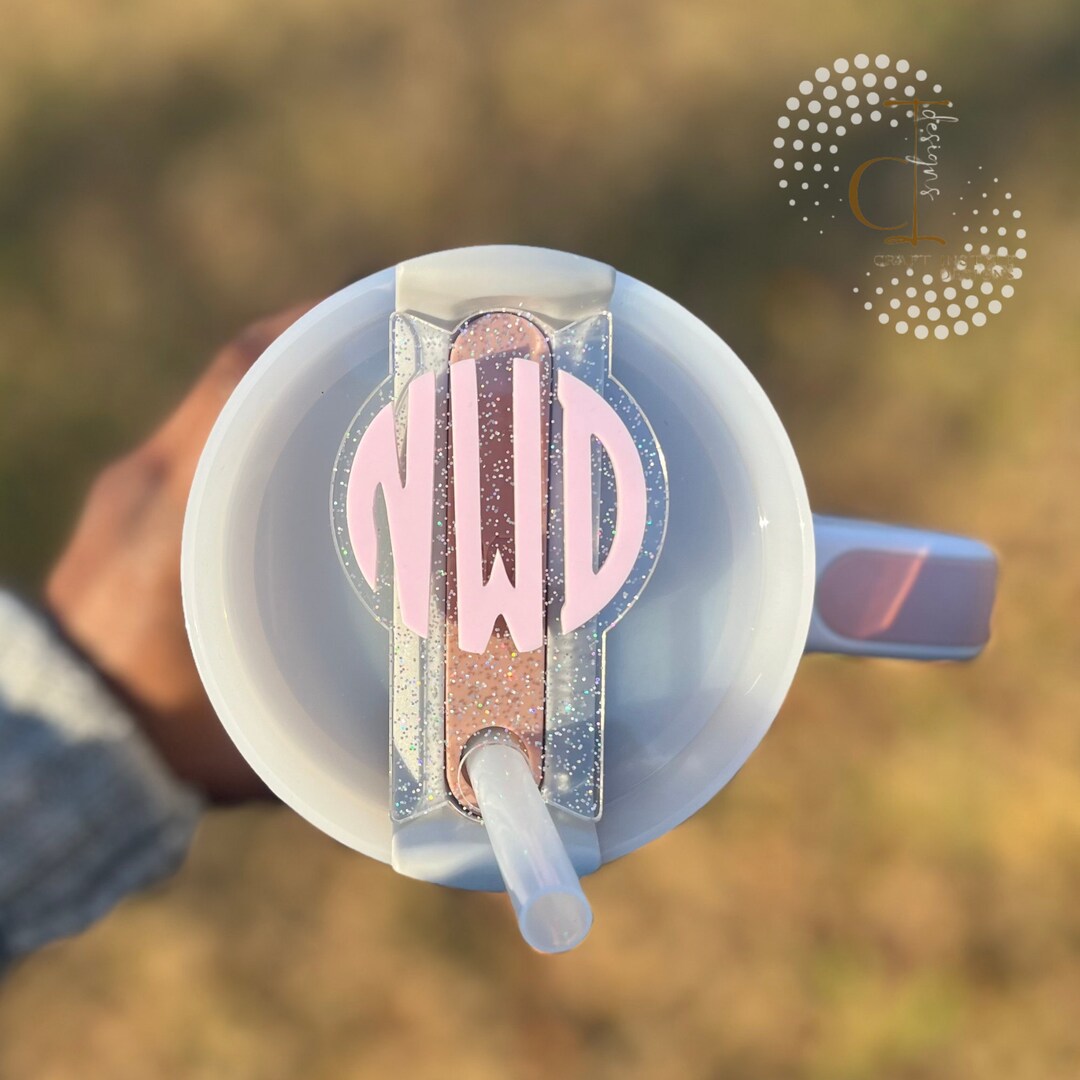 Monogram Stanley Cup Topper Personalized Tumbler Topper 40oz Topper ...