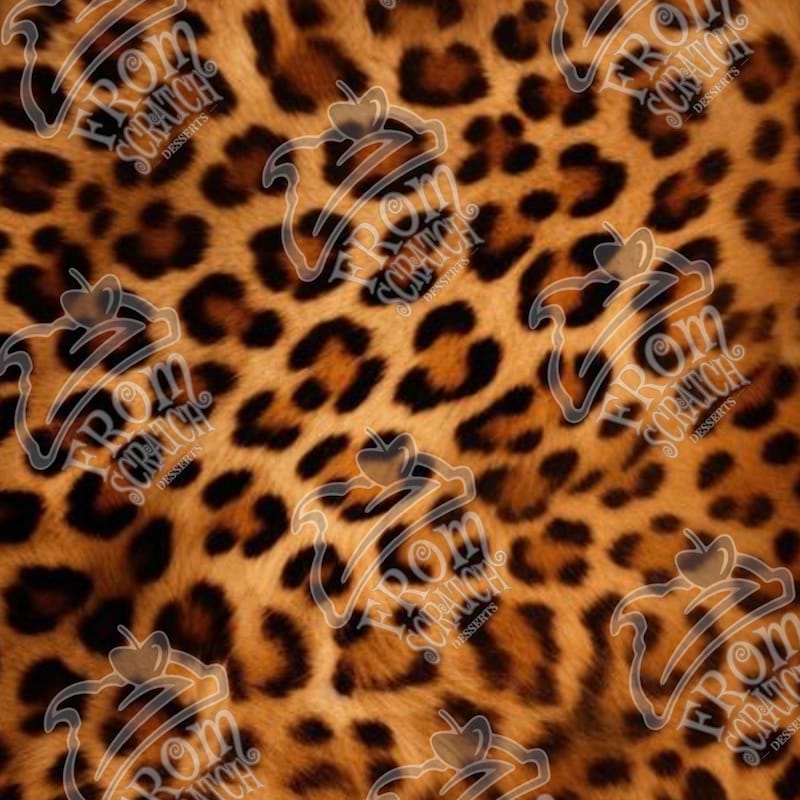 Leopard Cake Image - Etsy