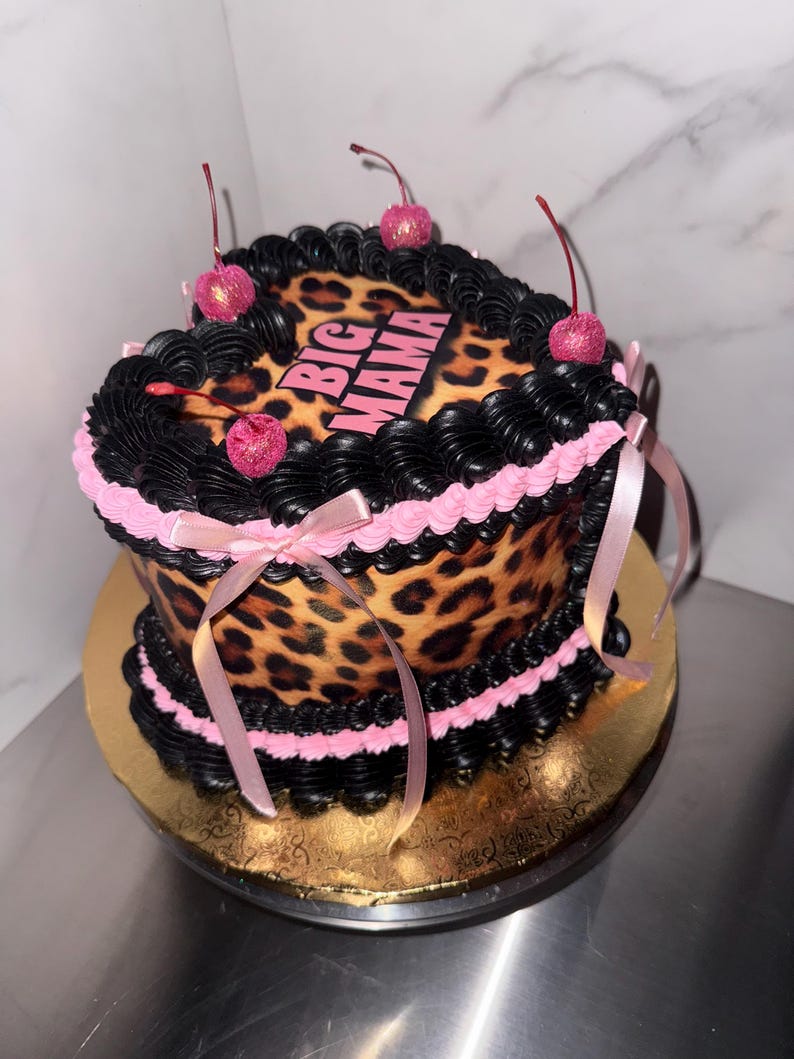 Leopard Print Edible Image (digital File) - Etsy