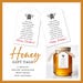 Honey Gift Tag // Printable Honey Gift Tag // Holiday Honey ...