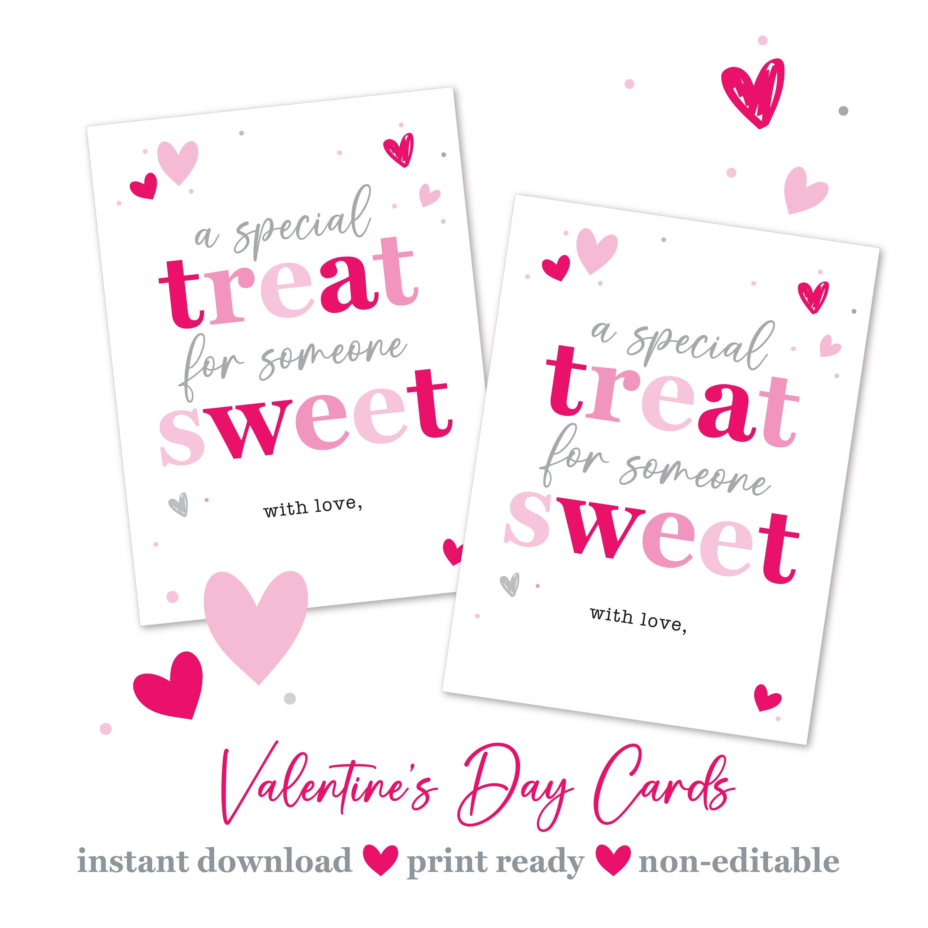 A Special Treat for Someone Sweet Valentines - Etsy