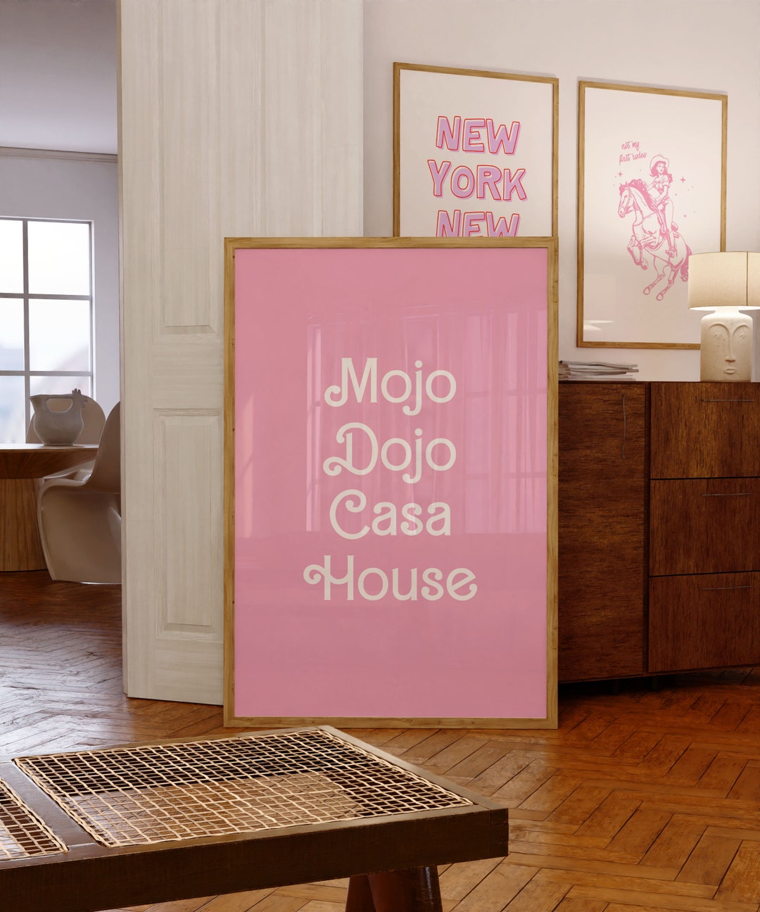 Barbie Pink Mojo Dojo Casa House Print, Barbie Wall Art, Teenage Gift ...