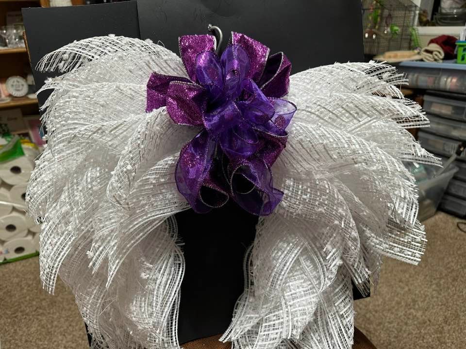 Angel Wings Wreath - Etsy